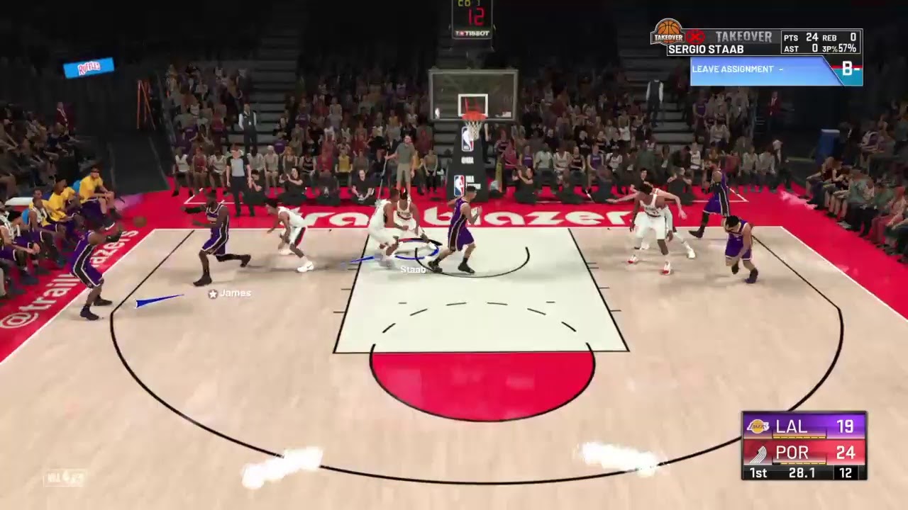 Playing NBA2K21 MyCareer! - YouTube