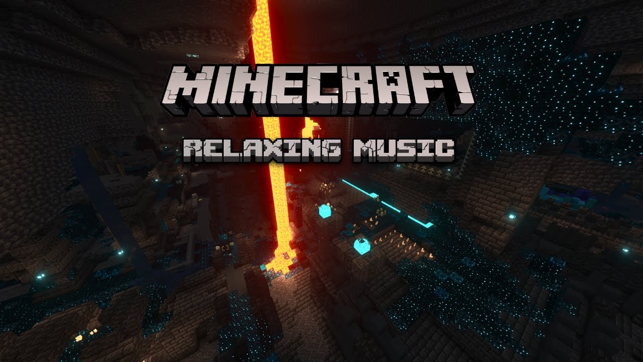🌑 Minecraft Deep Dark City w/C418 Music | Relaxing - YouTube