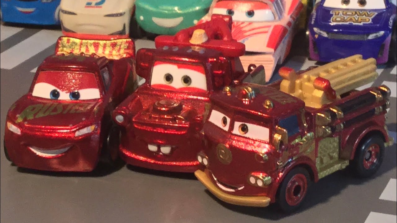 New rusteze crew! | cars mini racers stop motion - YouTube