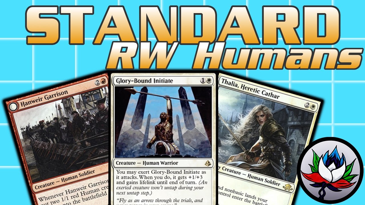 MTG – R/W Humans Aggro Standard Deck Tech for Magic: The Gathering ...