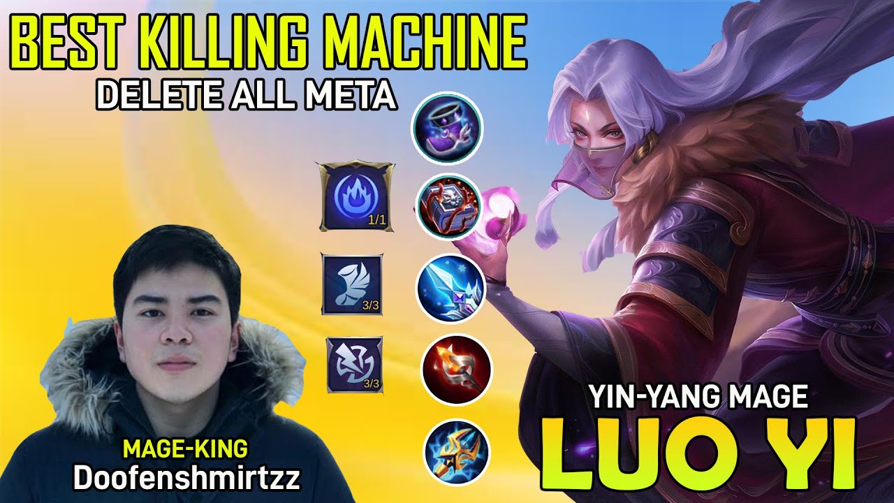 OP MAGE!! LUO YI BEST BUILD 2020 TOP GLOBAL LUO YI 2020 BY MAGE KING ...