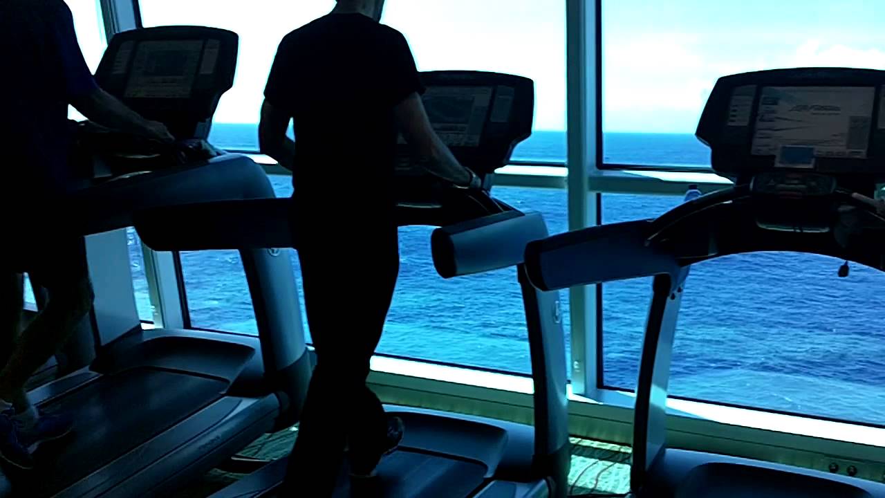 Cruise Celebrity Reflection 11 Gym - YouTube