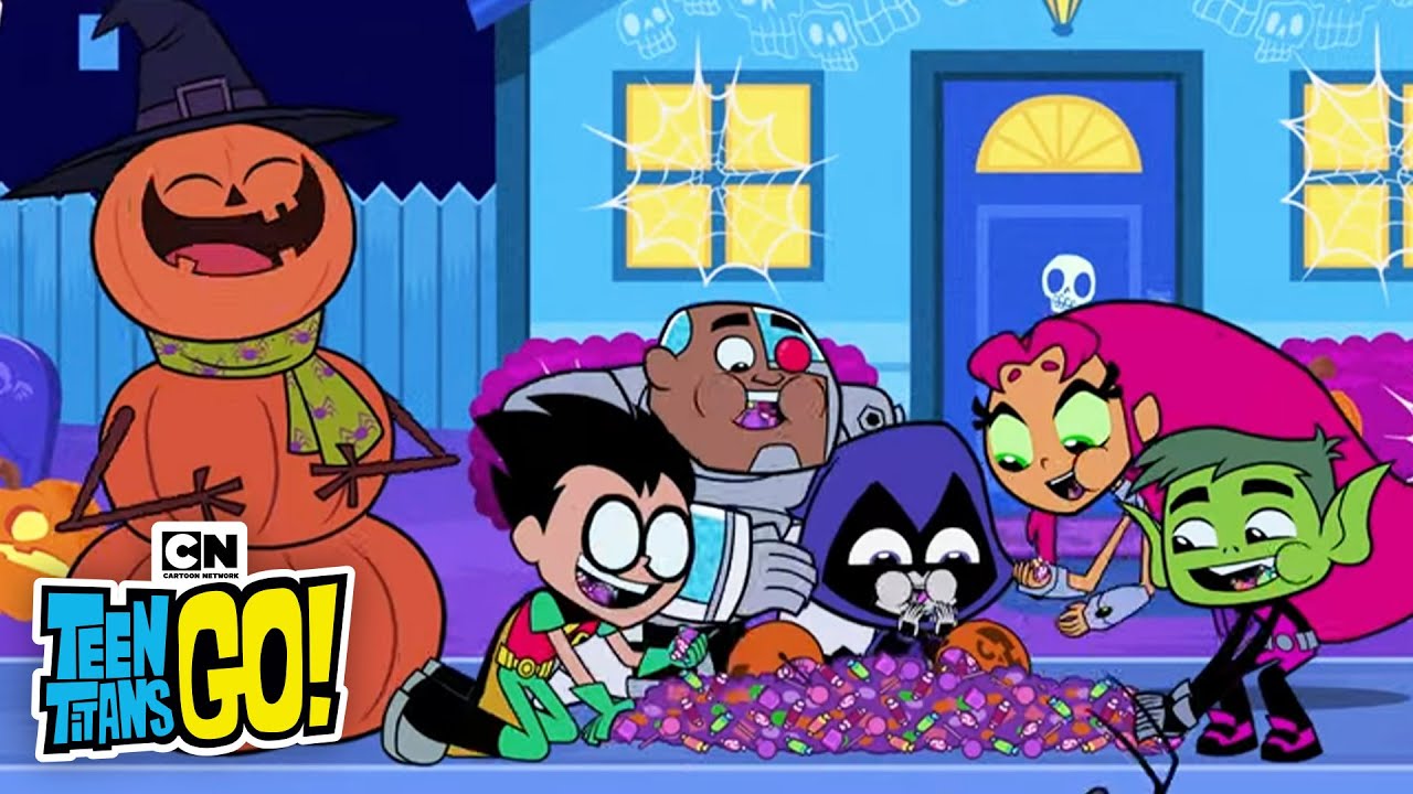 Halloween Hits! 🎶🎃 (Listicle) | Teen Titans Go! | Cartoon Network - YouTube