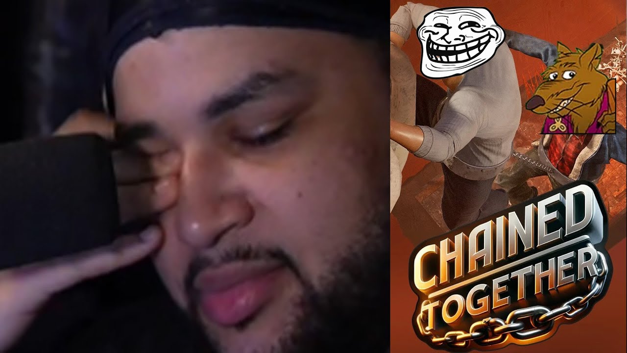 CHAINED TOGETHER WITH TROLLS! - YouTube