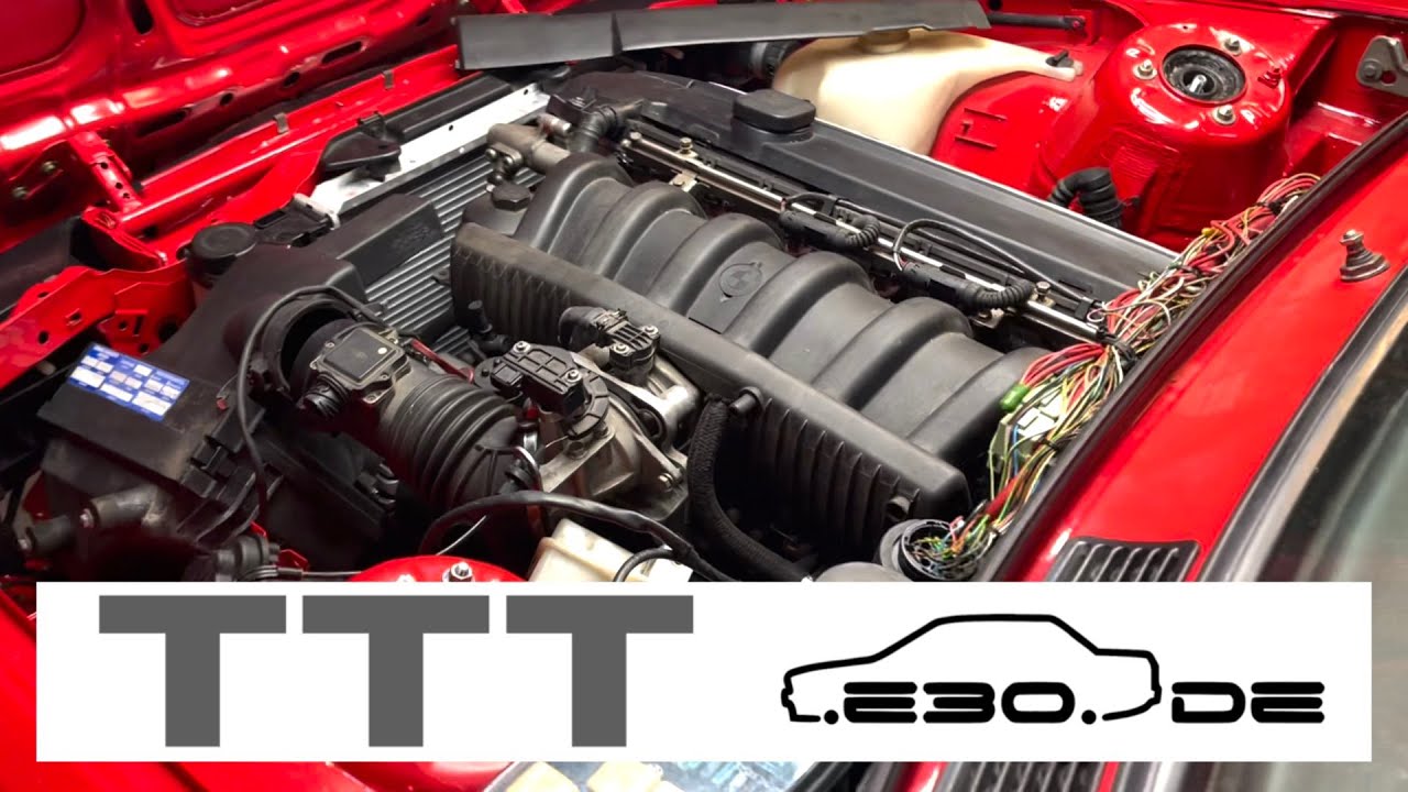 BMW E30 24V swap - Wiring list for M52 B28 engine - YouTube