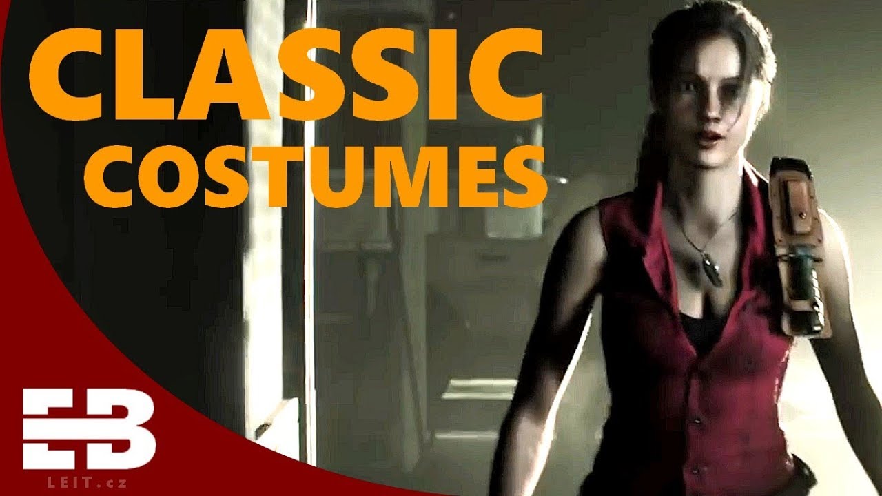 Resident Evil 2 remake - classic costumes confirmed ! - YouTube