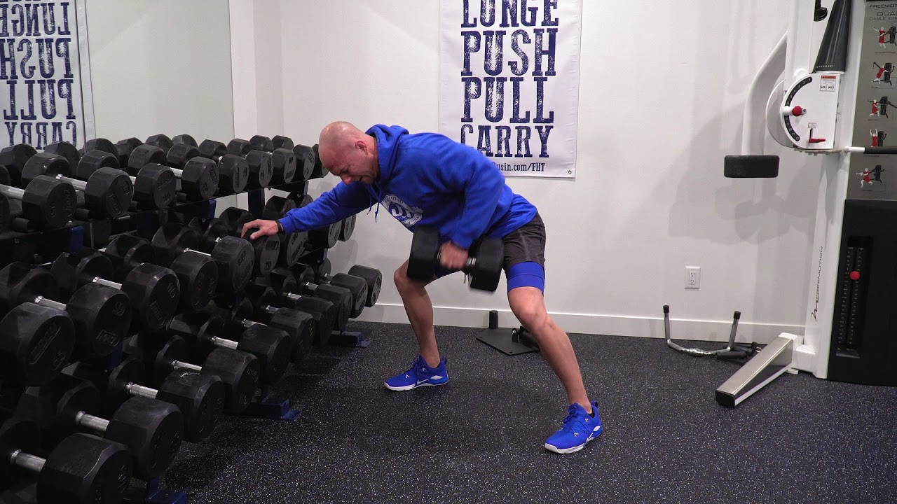 Single Arm Dumbbell Row | Dead Stop - YouTube
