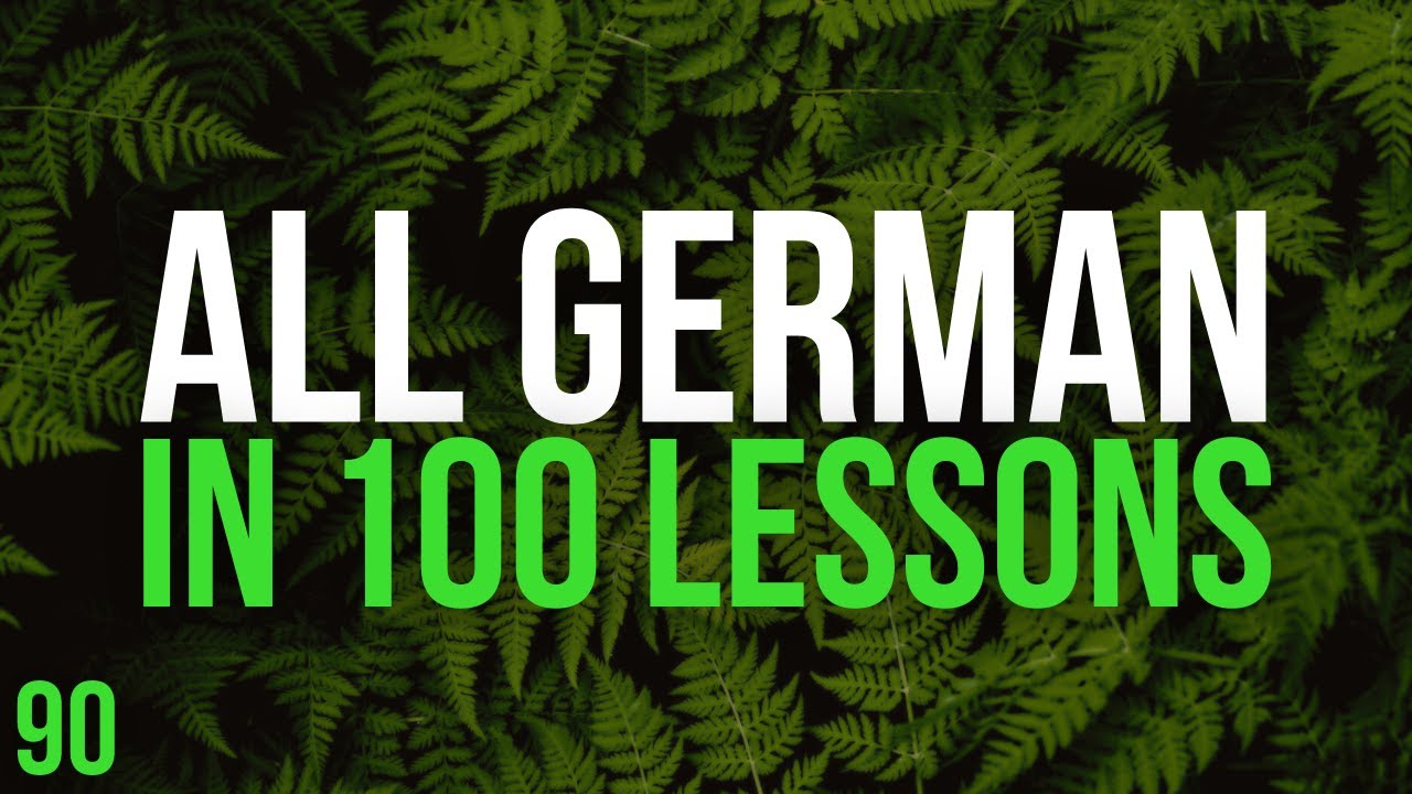 All German in 100 Lessons. Learn German . Most important German phrases ...