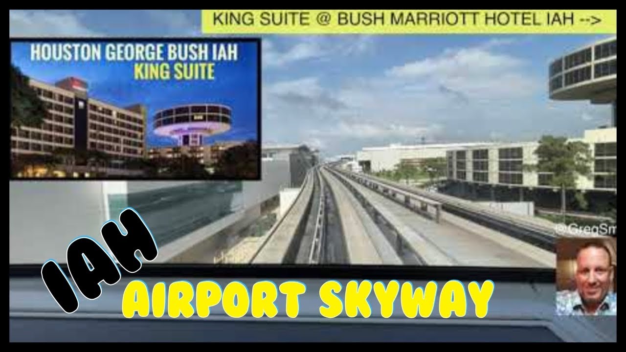 BUSH IAH SKYWAY at HOUSTON INTERCONTINENTAL AIRPORT - YouTube