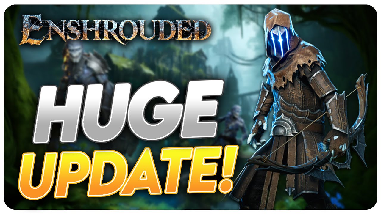 Enshrouded - Major Update Incoming! New Weapons & New Biome! - YouTube