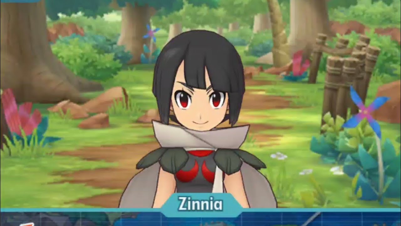[Pokemon Masters] Sync Pair Stories - Zinnia - YouTube