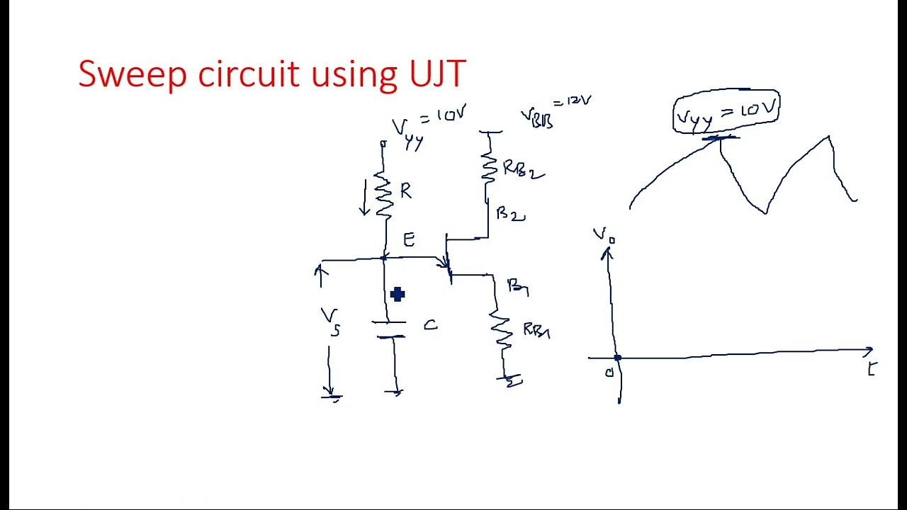 Sweep Circuit Using UJT PDC Lec 75 YouTube Sweep Circuit Using UJT PDC Lec 75 YouTube