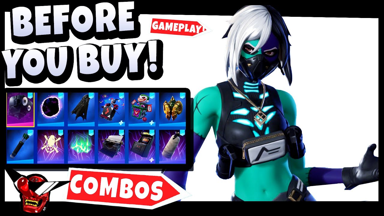 *NEW* HAUNTED HUSH Skin! | Best Combos | Gameplay | Before You Buy ...