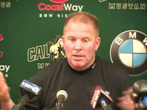 Cal Poly Football Coach Tim Walsh - YouTube