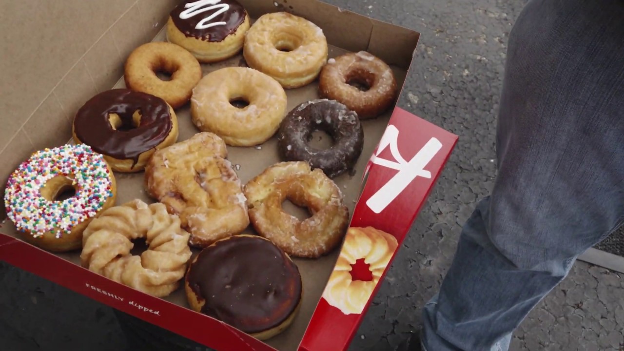 2020 Donut Day Mike Donut Toss Video 3 - YouTube