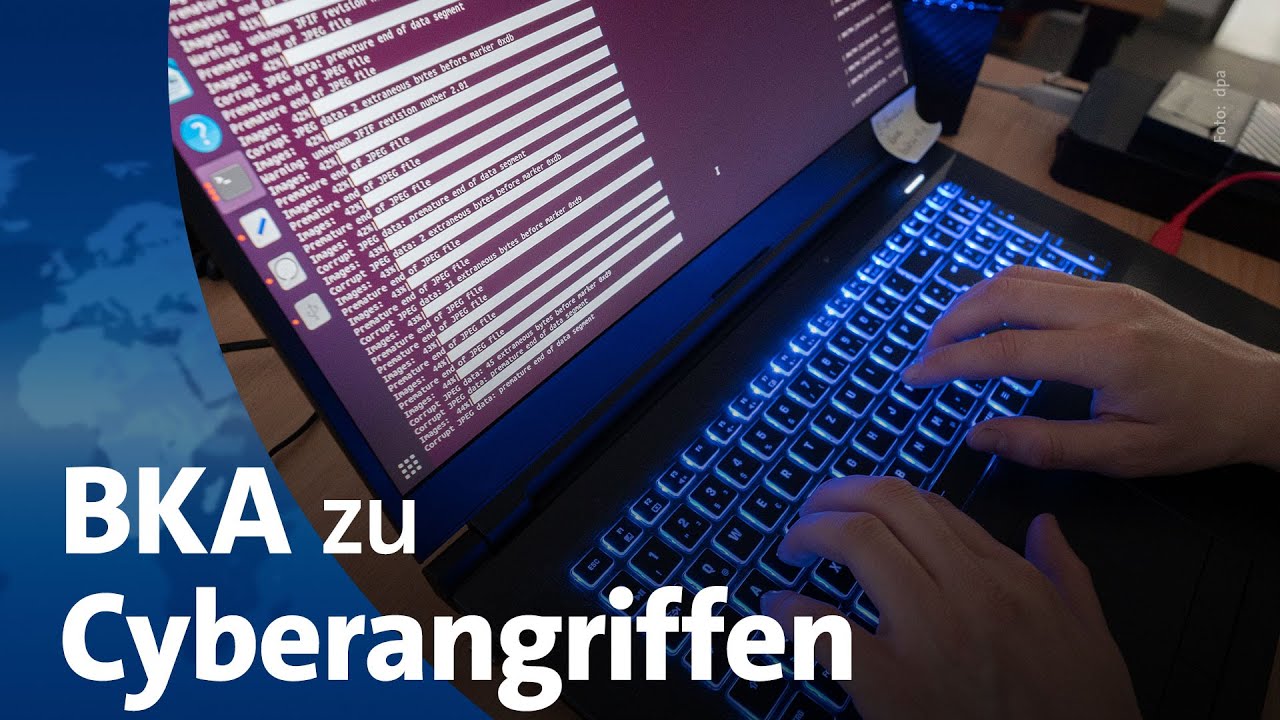 BKA: Cybercrime weiter auf hohem Niveau - YouTube