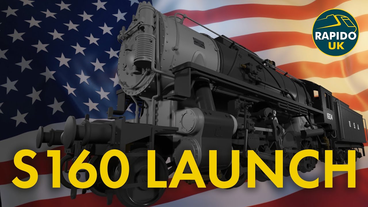 USATC S160 by Rapido Trains UK - Launch - YouTube