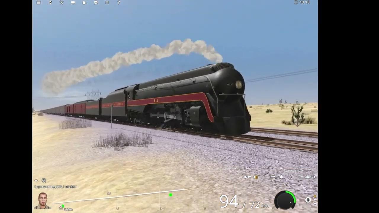 trainz Mojave sub n&w 611 - YouTube
