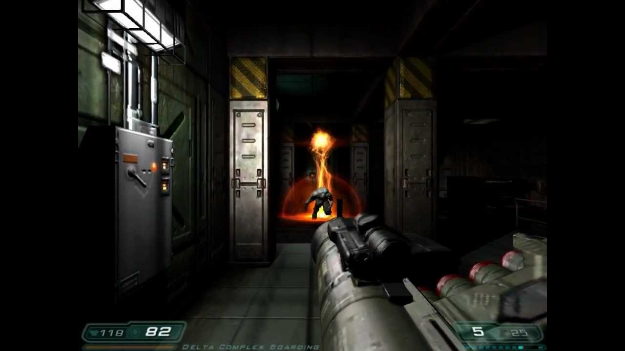 Doom 3 Playthrough Part 9 Cherubs, Mancubus, and Commandos Oh My - YouTube