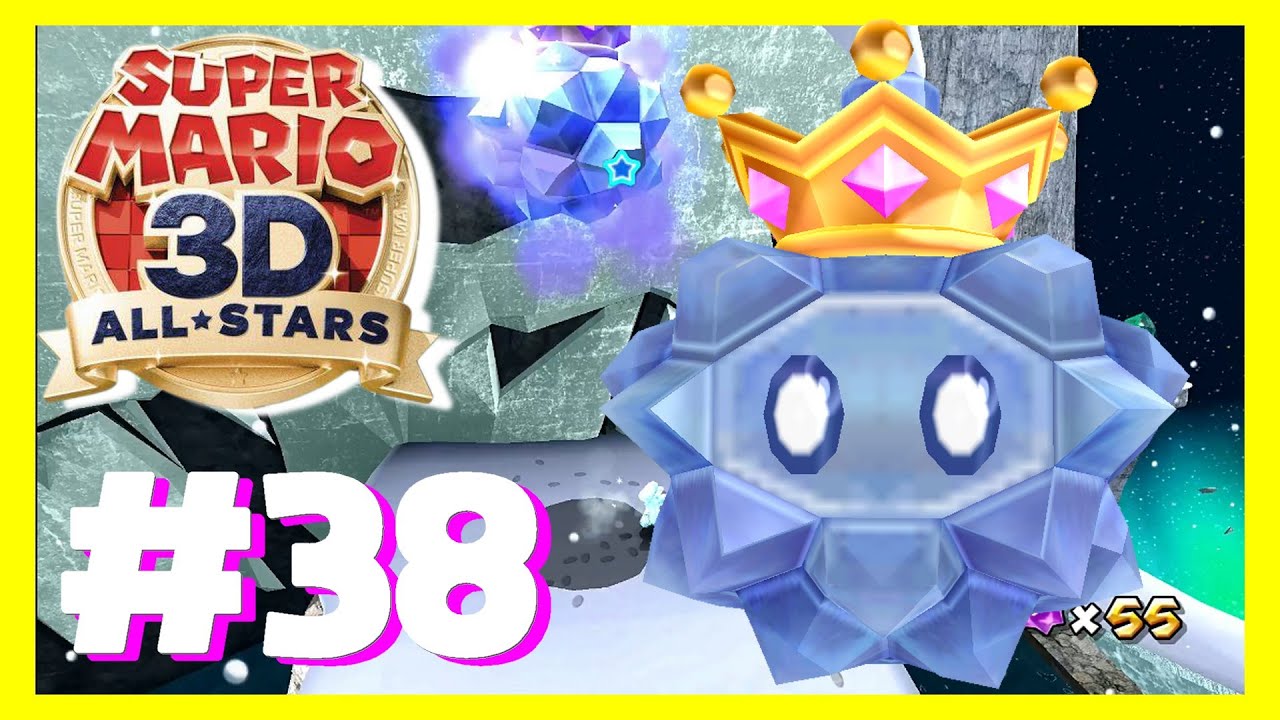 THE FROZEN PEAK OF BARON BRRR - PART 38 | SUPER MARIO GALAXY - SUPER ...
