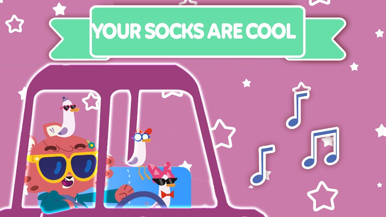 🎵 MUSIC 🎵 YOUR SOCKS ARE COOL | Sing with Paprika Twins! - YouTube