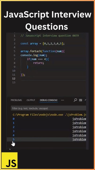 Tricky JavaScript Interview Questions | #0079 #javascript #coding - YouTube