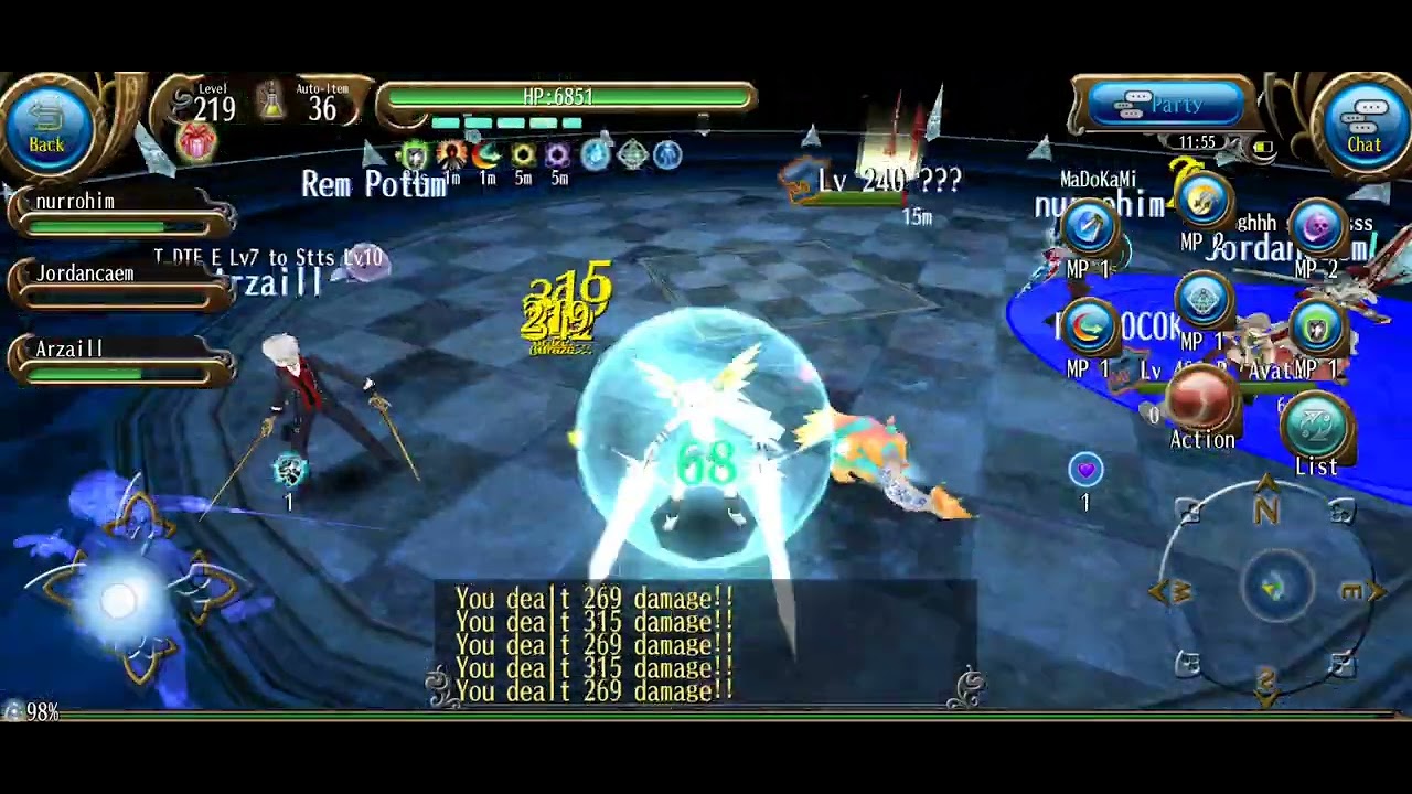 Toram Online Epic Battle P.avatar - Guild MadoKami Party - YouTube