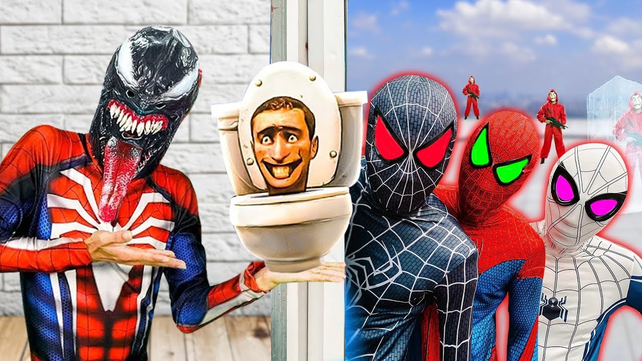 TEAM SPIDER MAN in REAL LIFE #21 | Marvel's Spider-Man 2 - Be Greater ...