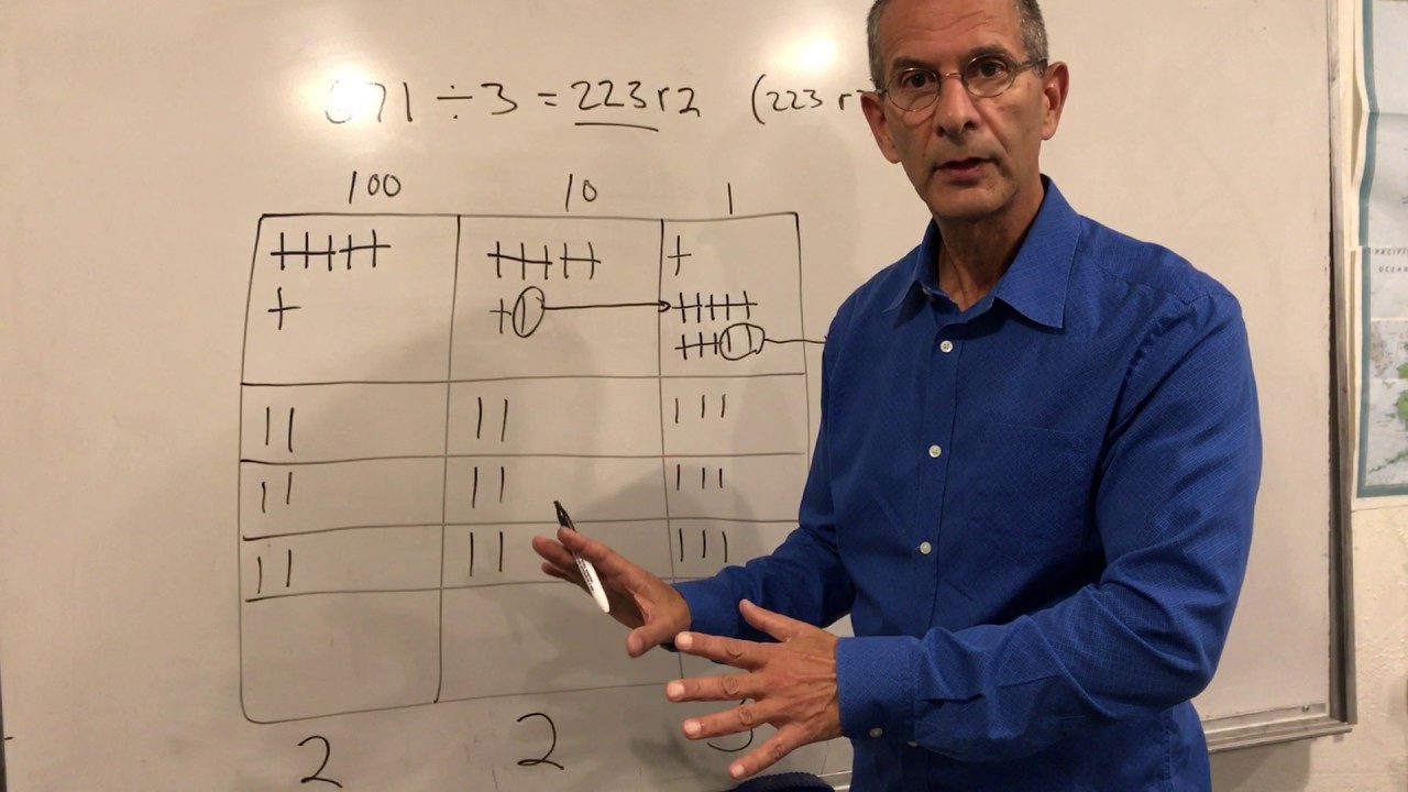 Division using Place Value Chart: Pomona Hope Common Core Math - YouTube