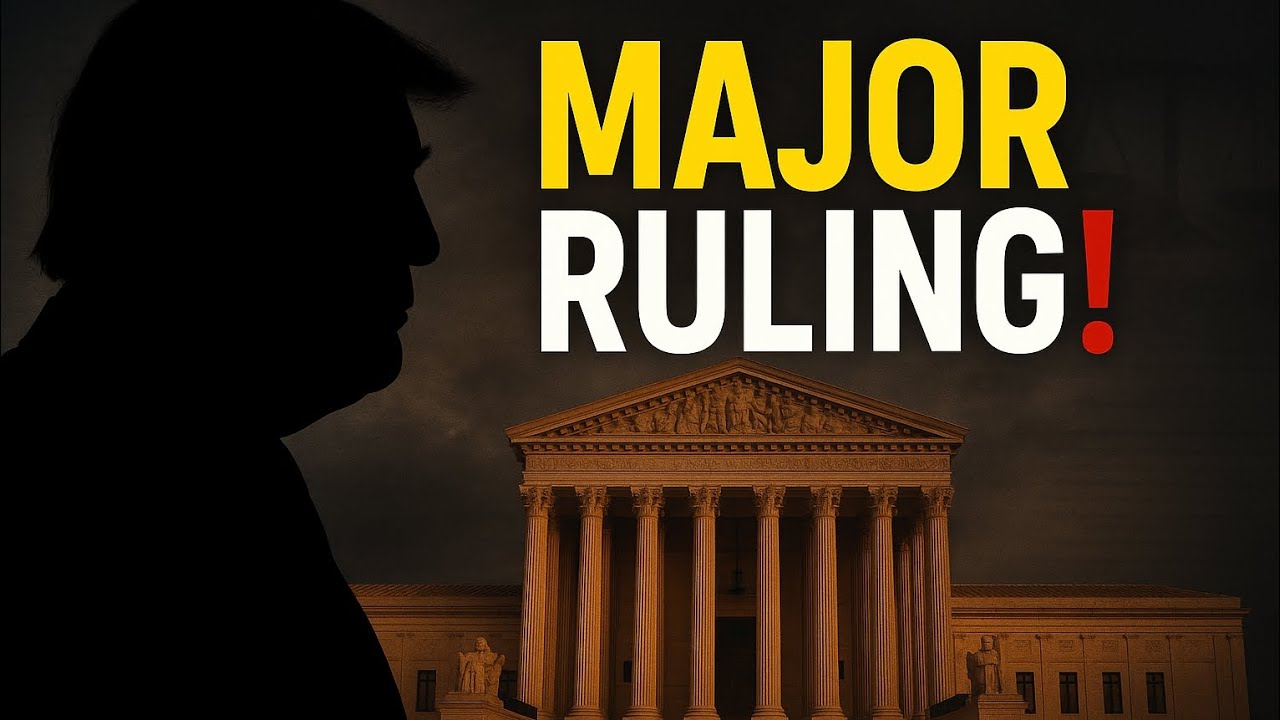 Supreme Court Strikes Back: Major Ruling Against Trump! - YouTube