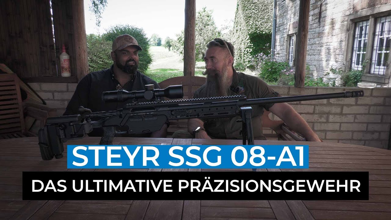 Steyr SSG 08 A1 - das ultimative Präzisionsgewehr mit GPO Zielfernrohr SPECTRA™ 8x 1,6-13x44i ...