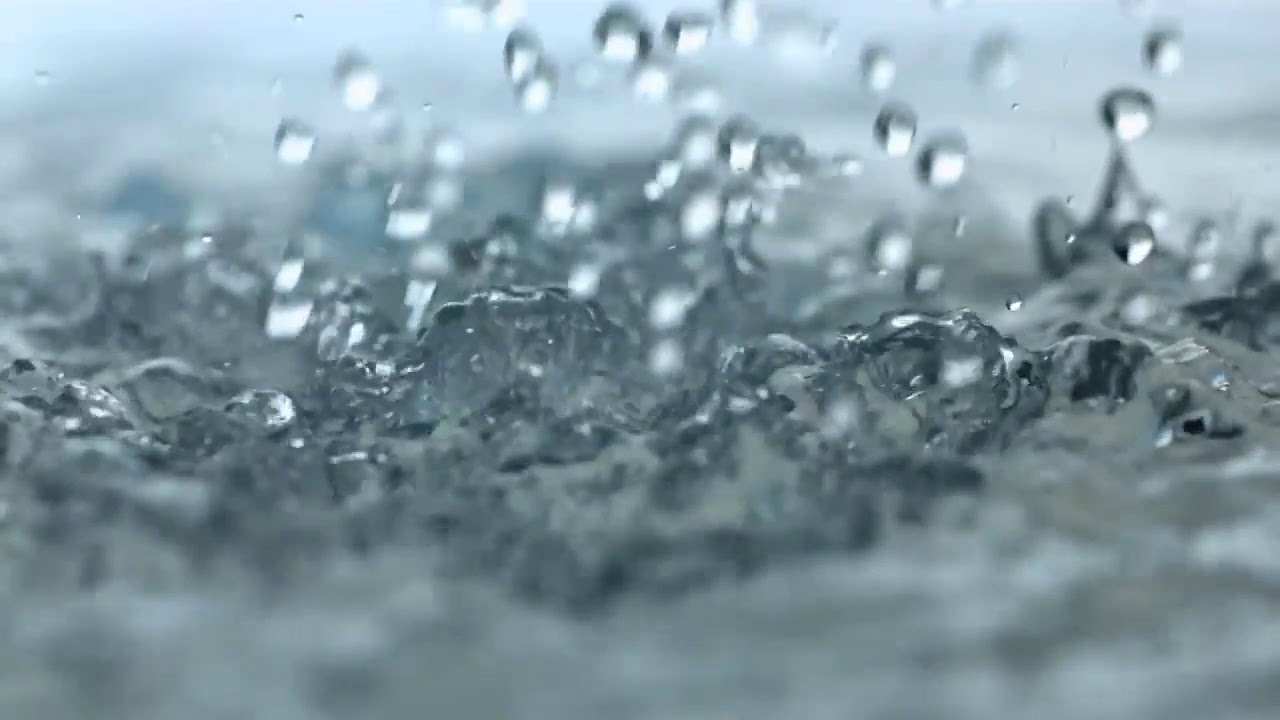 Rainfall Slow Motion HD Heavy Rain Drops Falling in Slow Mo Video View ...