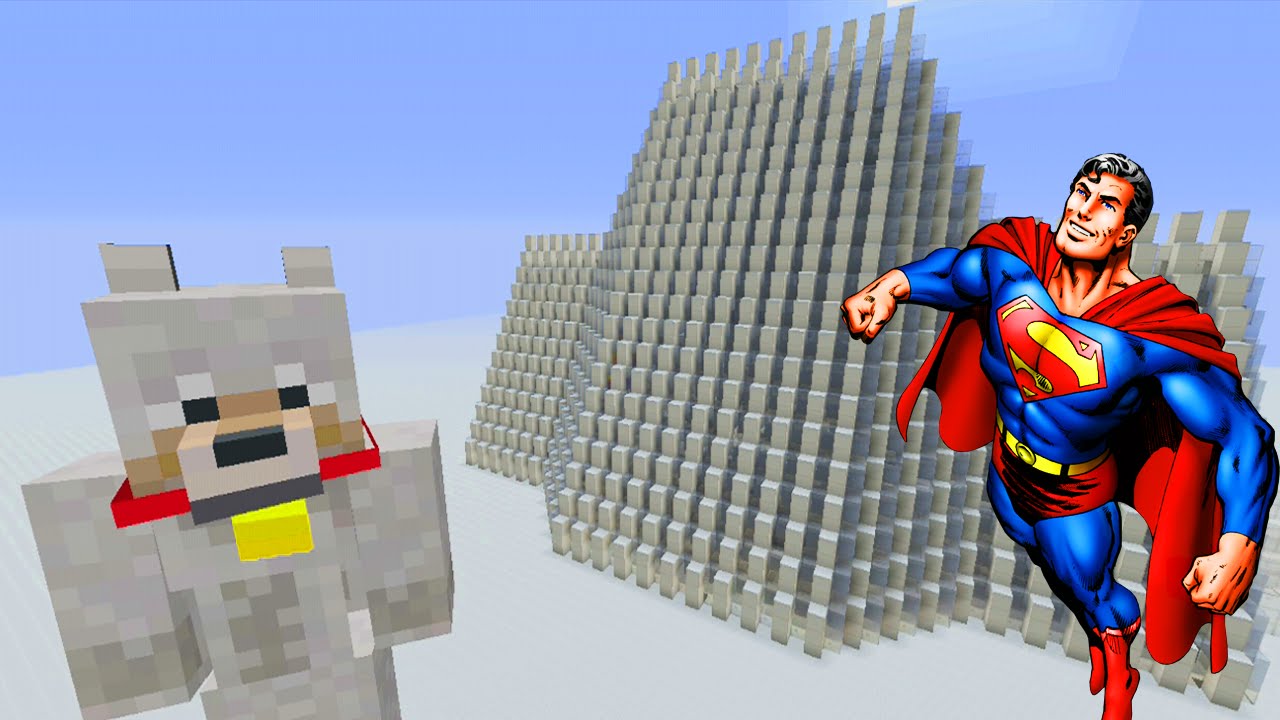 Minecraft Xbox | Hide and Seek - Superman's Fortress of Solitude - YouTube