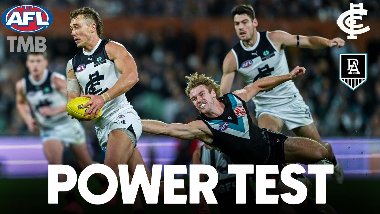 Power Test | Carlton vs Port Adelaide Rd 20 Preview | AFL Season 2024 ...