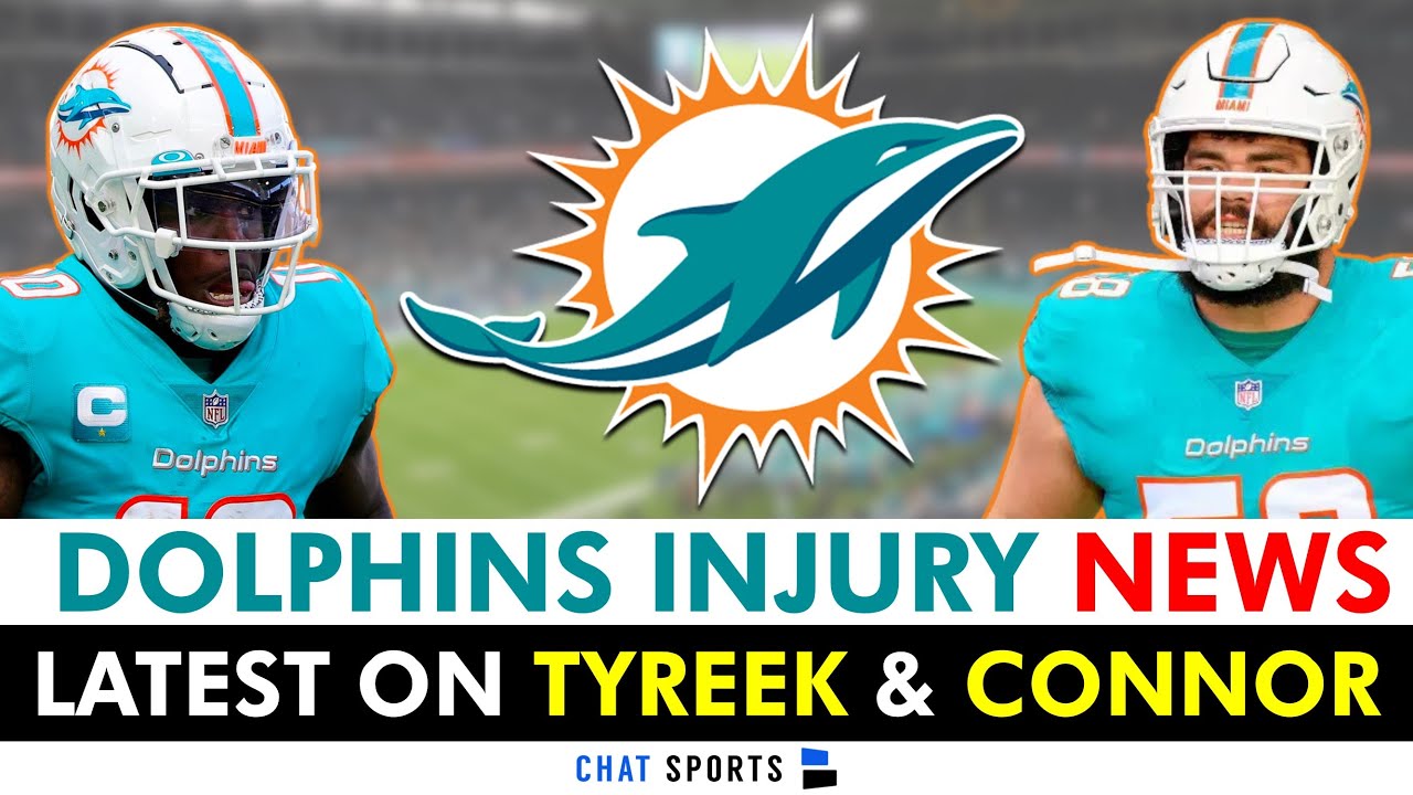 Dolphins Injury News: MAJOR Connor Williams Injury? Tyreek Hill Update ...