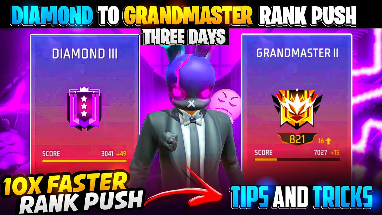 100% Grandmaster Strategy Reveal | Every Solo Br Rank Game Booyah Trick ...