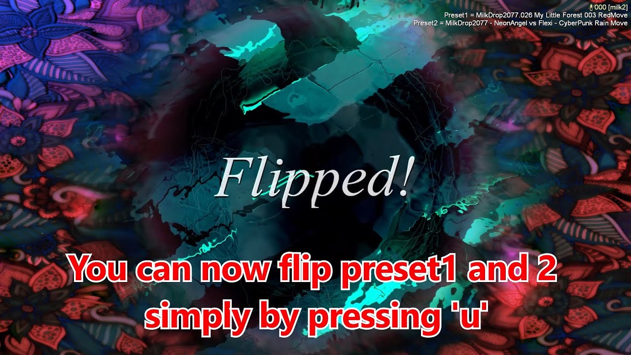 MilkDrop Tutorial3 : How to create a beautiful double-preset :) - YouTube