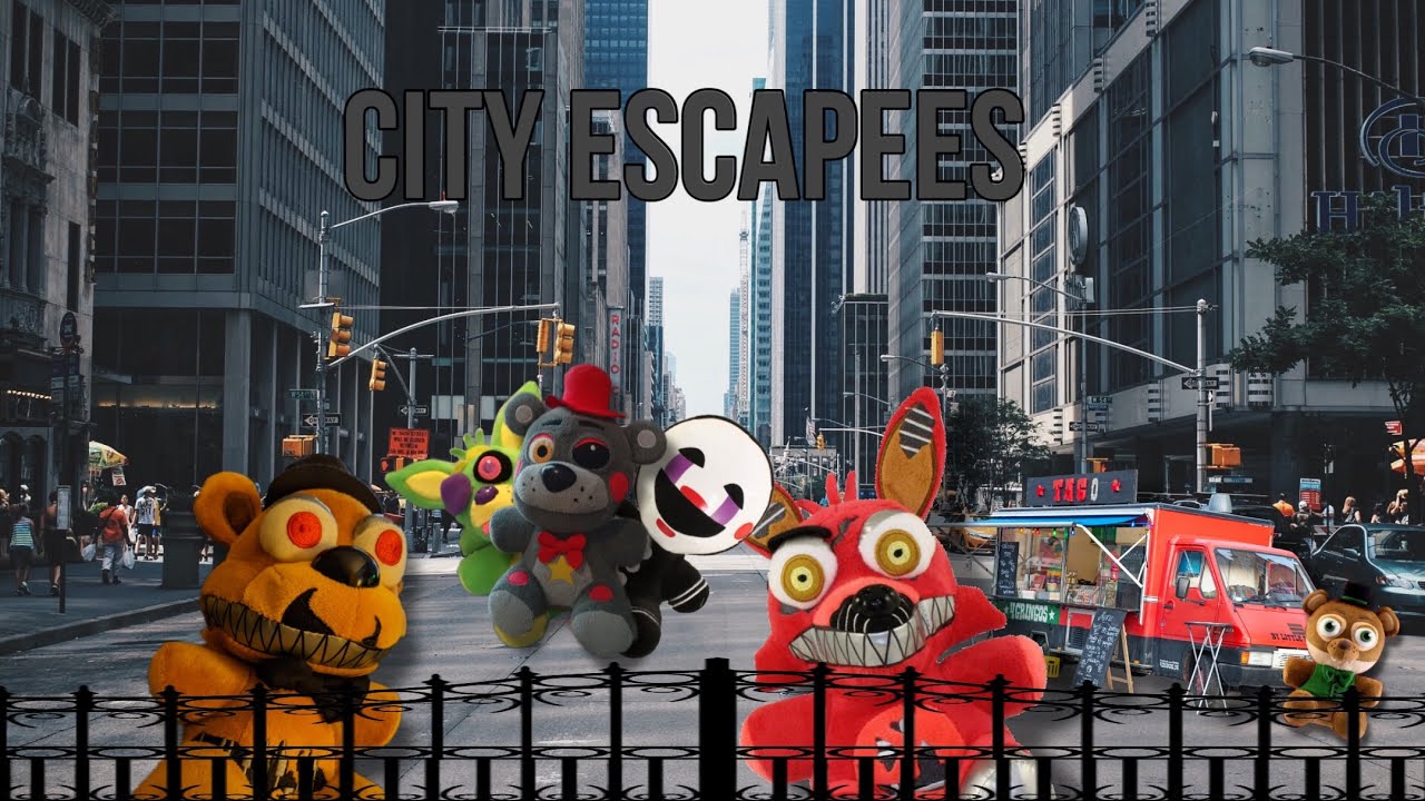 FNaF Plush City | Episode 1 | City Escapees - YouTube