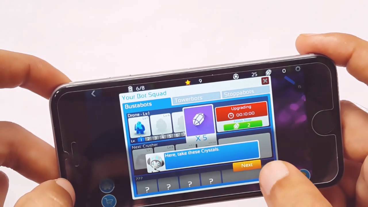 The Bot Squad: Puzzle Battles iPhone 6 Gameplay HD - YouTube