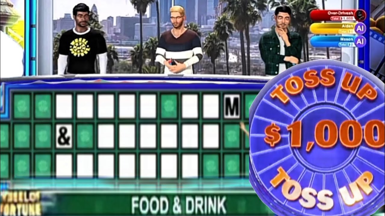 MY WORST TOSS UPS #wheeloffortune - YouTube