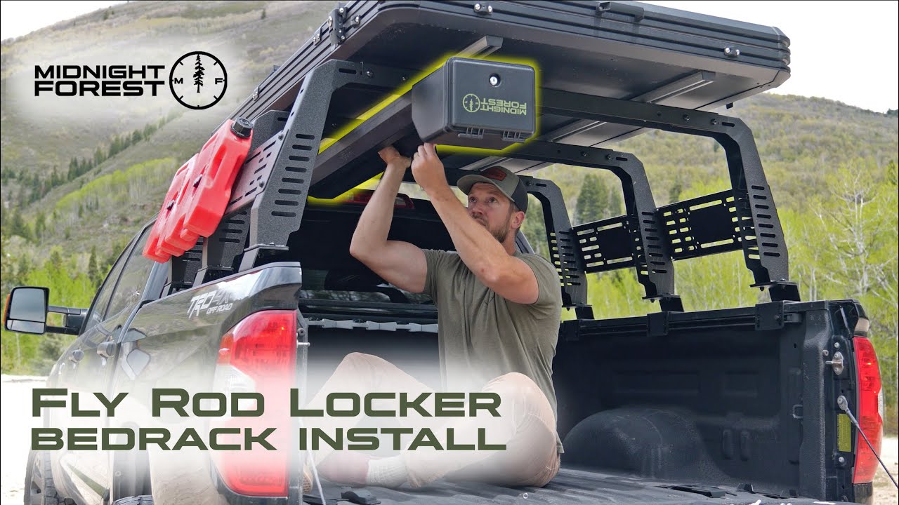 MF Fly Rod Locker - Under Mount - YouTube