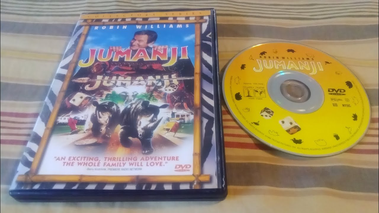Opening to Jumanji (1995) Collector's Series Edition 2000 DVD - YouTube
