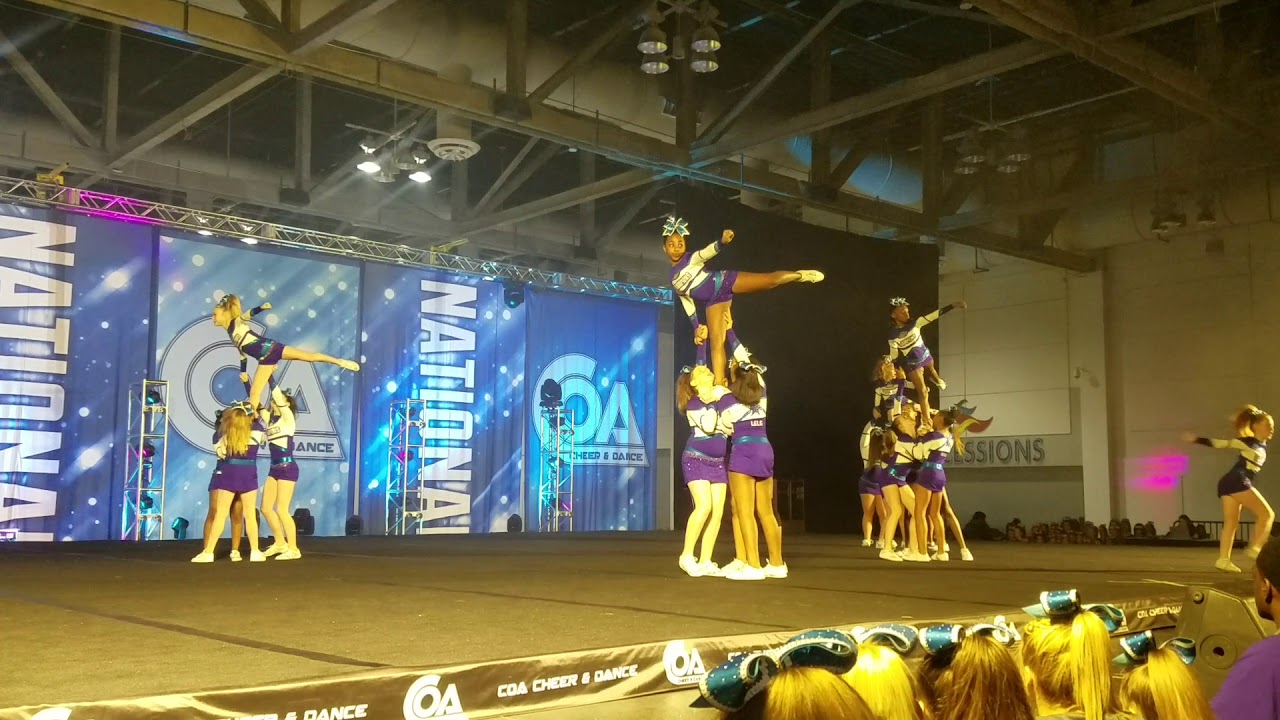 CoA Day 2-Champion Cheernastics Team Steel - YouTube