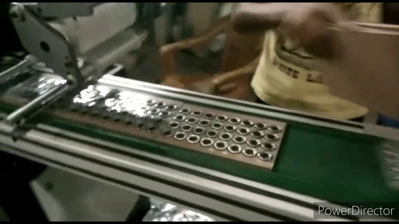 Hot Foil Stamping Machine with conveyor - YouTube