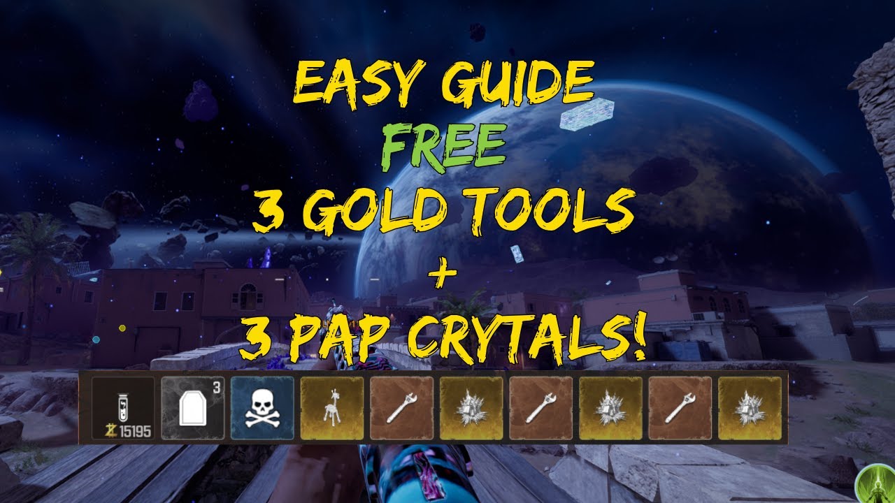 EASY GUIDE ON HOW TO GET FREE GURANTEED GOLD TOOLS AND PACK 3 CRYSTALS ...