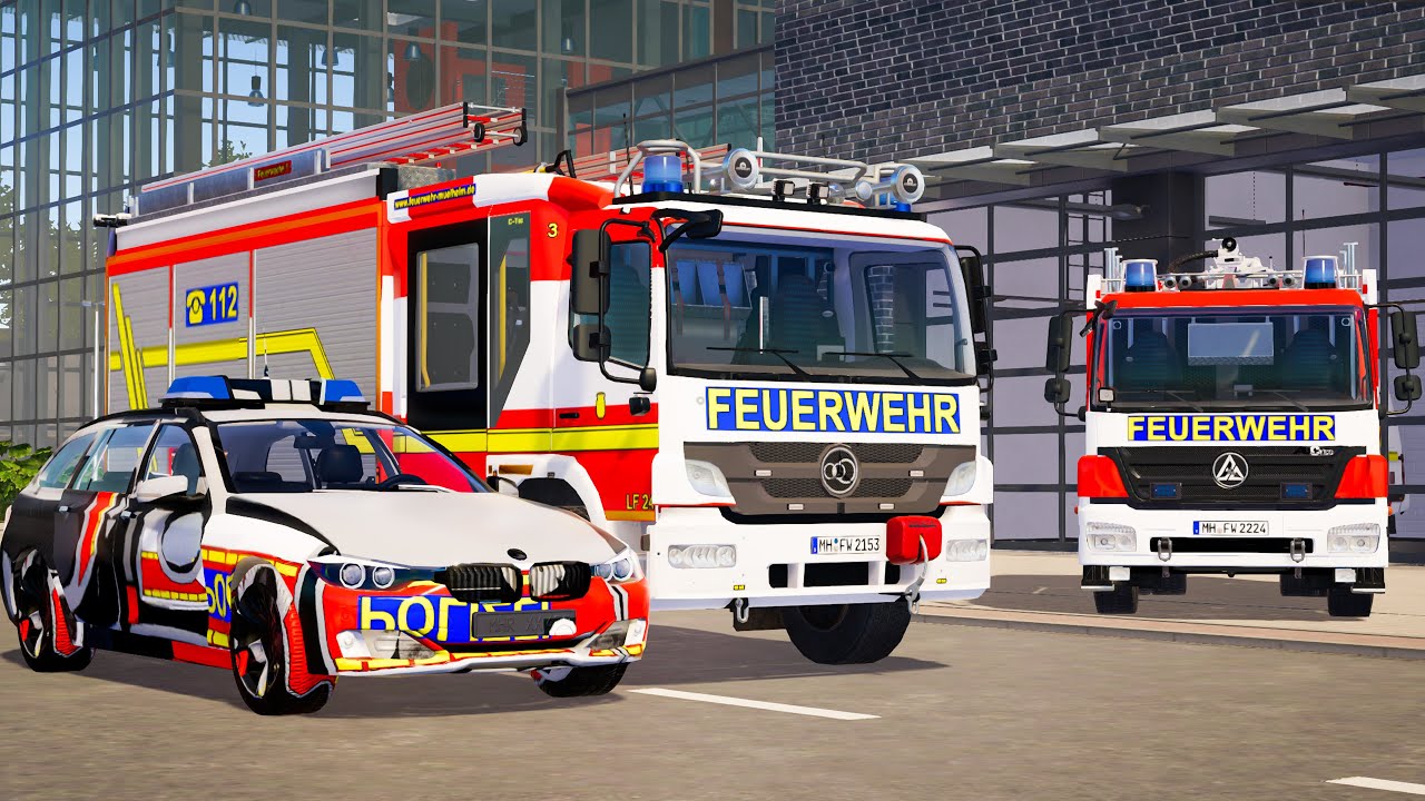 Emergency Call 112 - Polish New Skins Ambulance, Ladder Truck ...