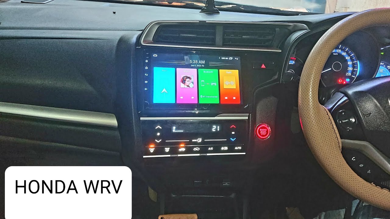Honda wrv android music system 9inch with company camera attached ...