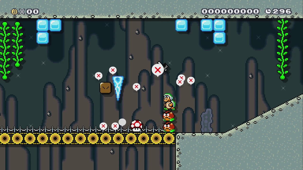 Ice Cavern by Lockmaster - Super Mario Maker 2 - No Commentary 1bu ...
