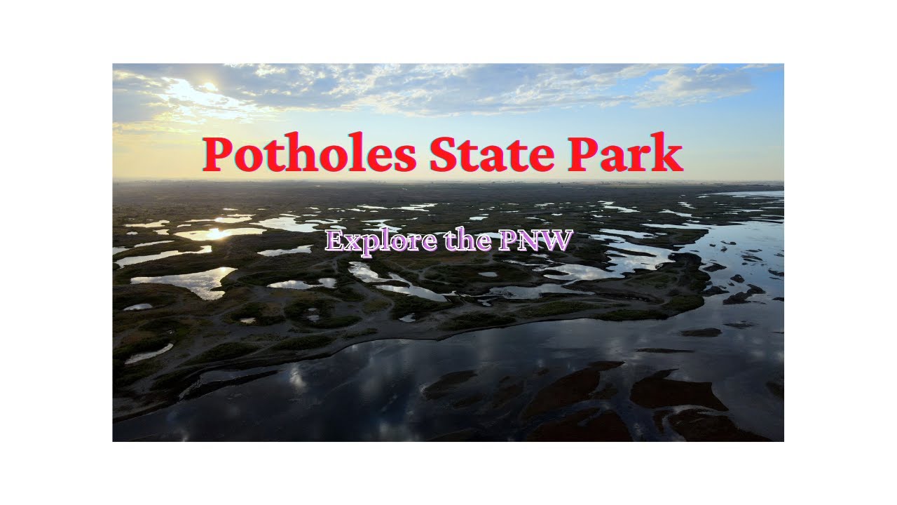 Potholes State Park, Moses Lake, Washington USA 4K - YouTube