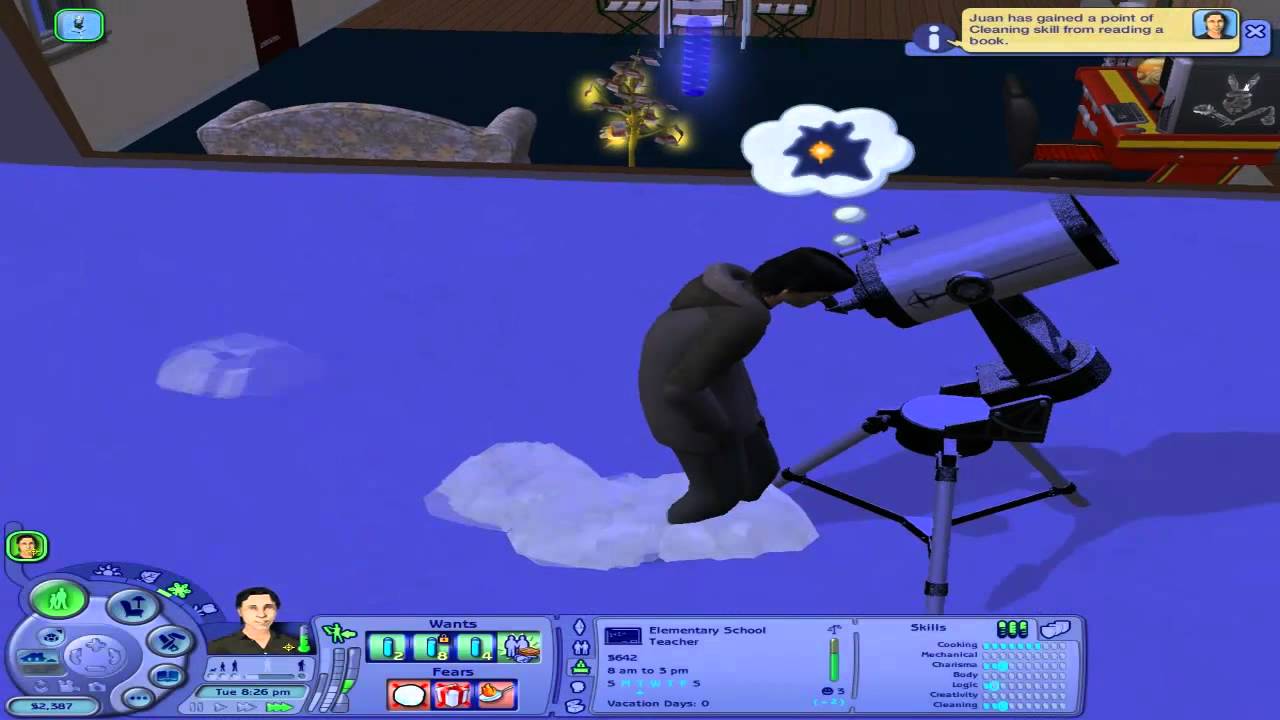 Let's Play the Sims 2 Episode 4: Alien Abductions - YouTube